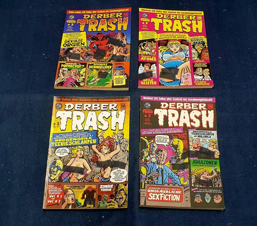 DERBER TRASH, 1-4 komplett, TOP! (Neu (gemäss Beschreibung)) in ...