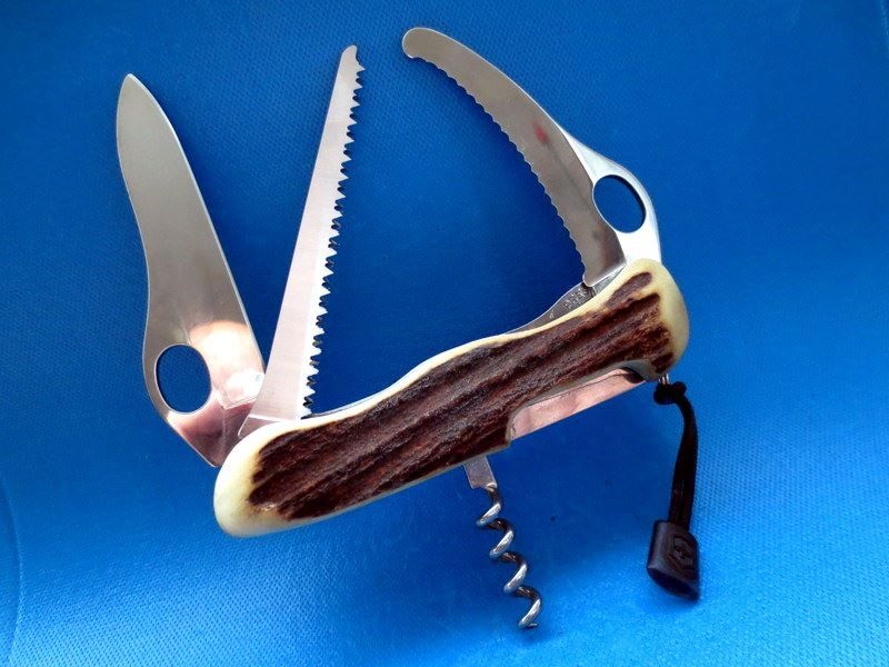 VICTORINOX MESSER HIRSCHHORN JÄGER JAGD | Kaufen auf Ricardo