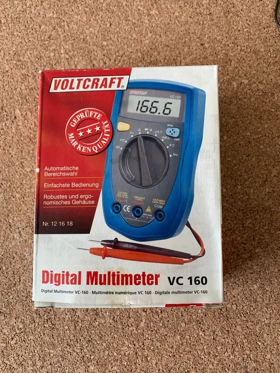 Digital Multimeter VC 160 | Kaufen auf Ricardo