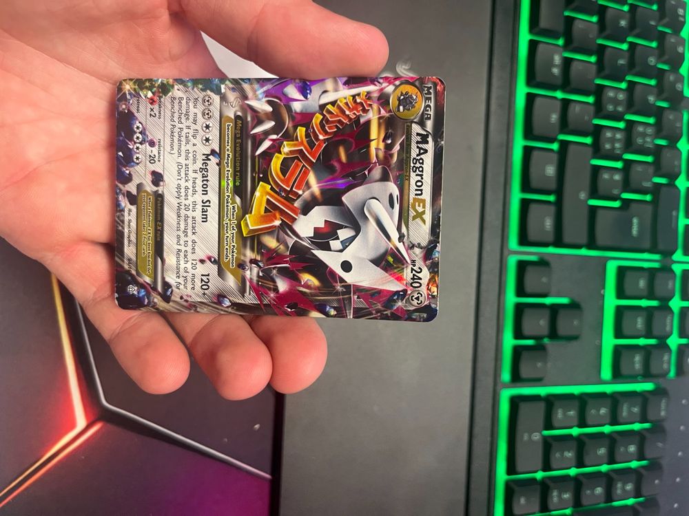 Mega Aggron EX - Seltene Pokemon Karte - Top Zustand! (Gebraucht) in ...