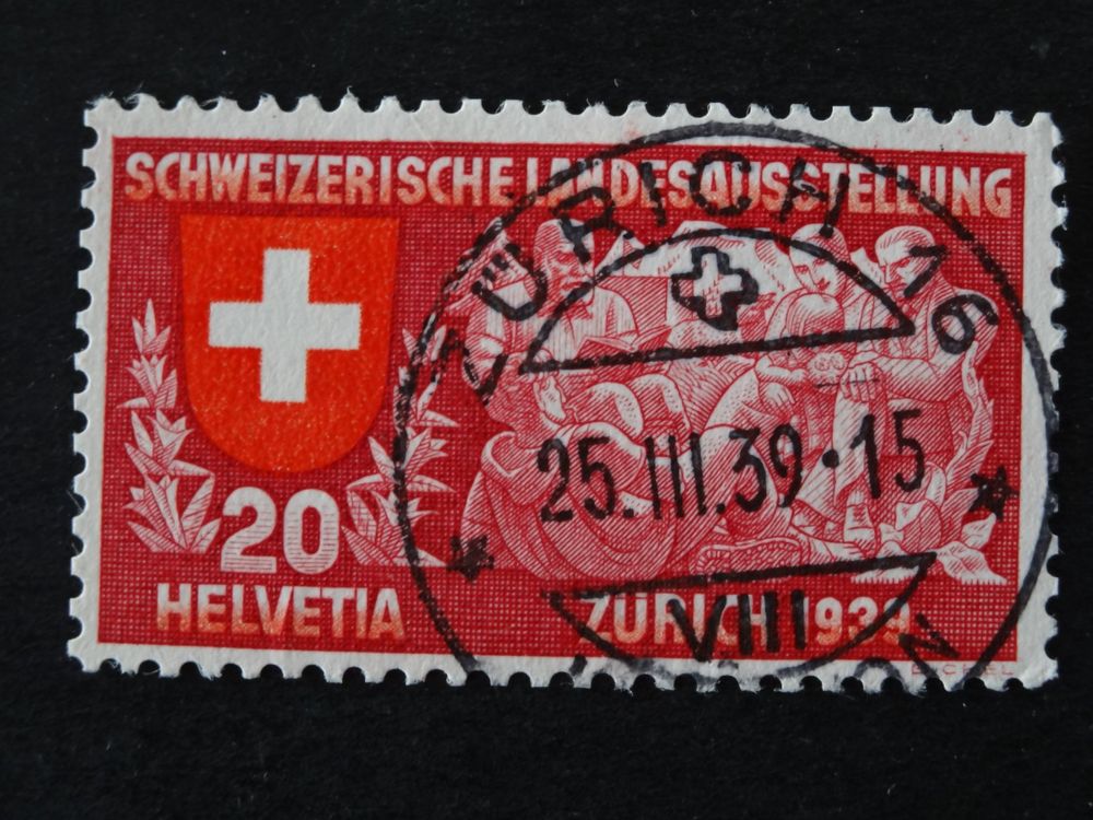 Vollstempel ZÜRICH 16 Wiedikon 25.III.39 7 (Gebraucht) in Anwil für CHF 1 – mit Lieferung auf ...