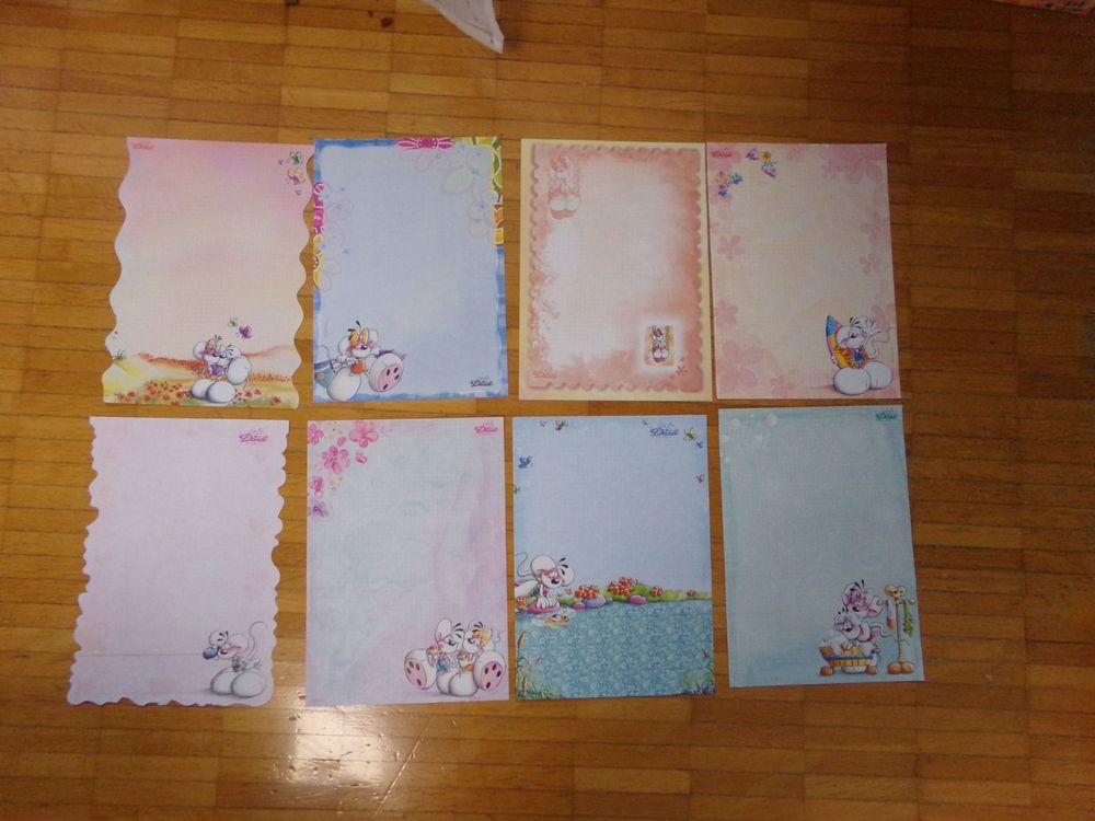 Diddl Blätter A4 8 Stück Set A1 | Kaufen auf Ricardo