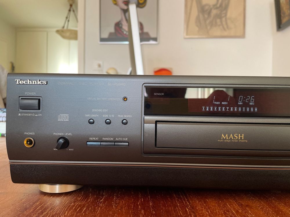 Technics SL-PS840 High-End CD Player with Remote & manual (Gebraucht) in Zürich für CHF 375 ...