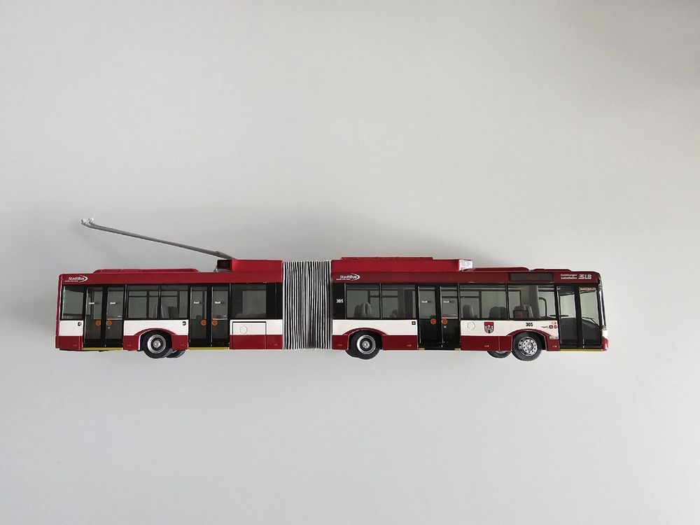 VK Modelle 1:87 Solaris Trollino 18 - SLB O-Bus Salzburg (Gebraucht) in ...