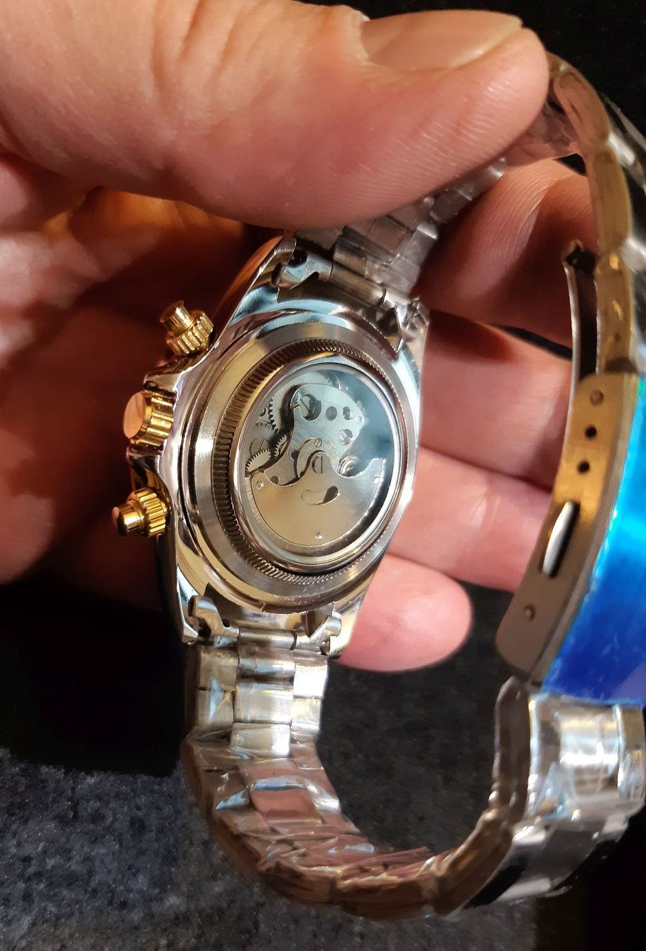 Herren Uhr Chronograph mechanische Automatik (Neu und originalverpackt ...