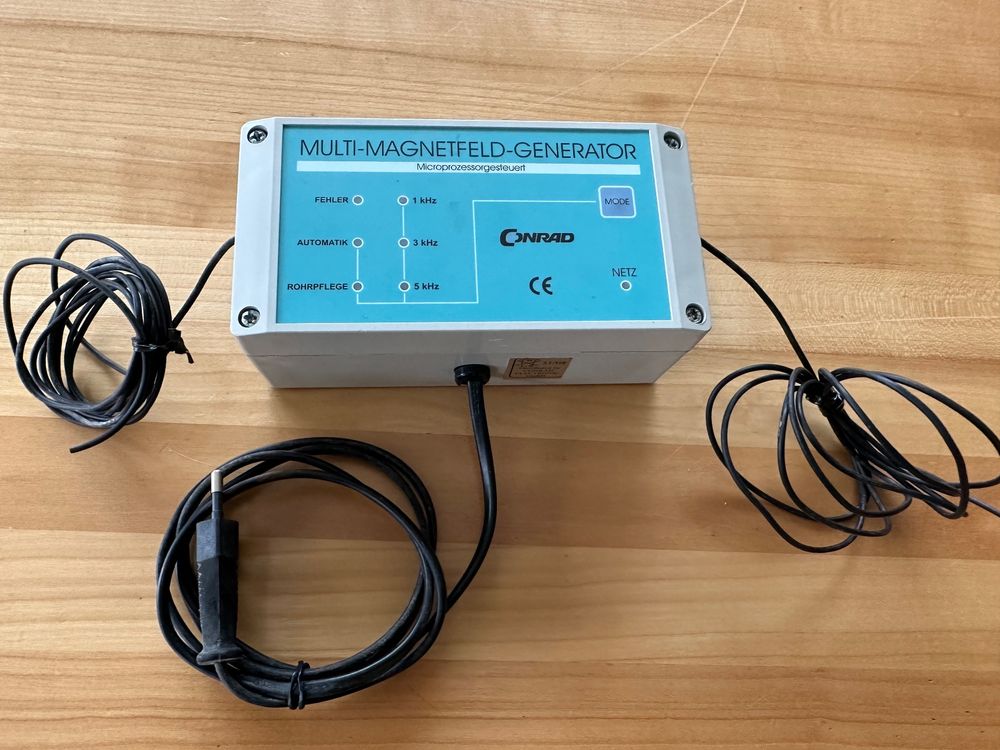 Kalkschutz Magnetfeld Generator (Gebraucht) in Zürich für CHF 22 – mit Lieferung auf Ricardo kaufen