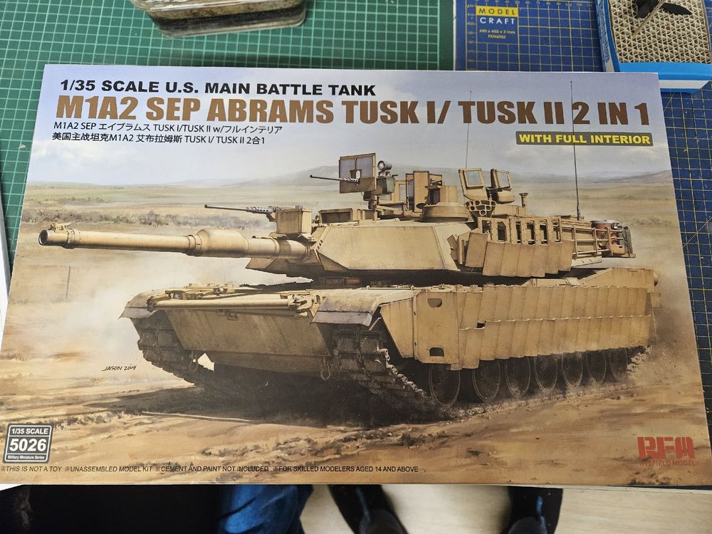 M1A2 Abrams mit Interior | Kaufen auf Ricardo