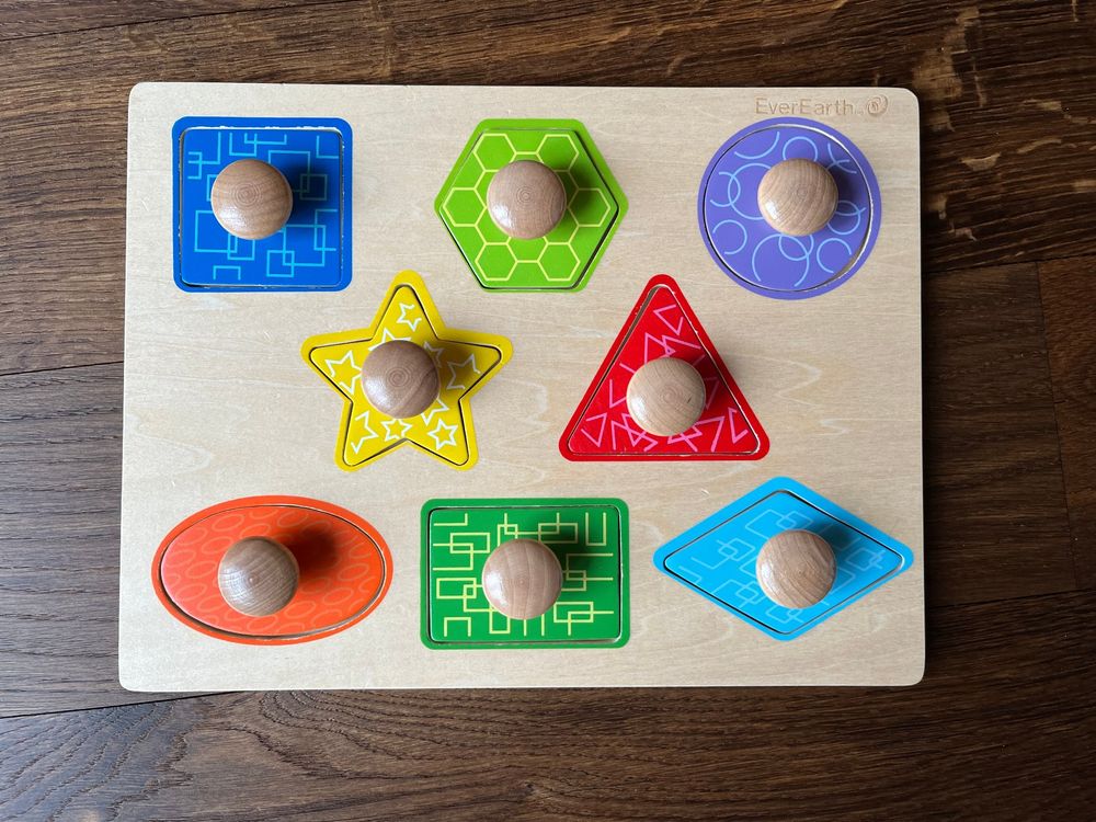 Holzpuzzle Puzzle Formen (Gebraucht) in Affoltern am Albis für CHF 7.5 – mit Lieferung auf ...