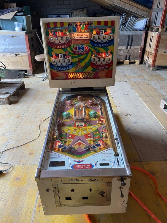 Sehr seltener Flipper Whoopee (Williams, 1964) (Defekt) in St.Gallen ...