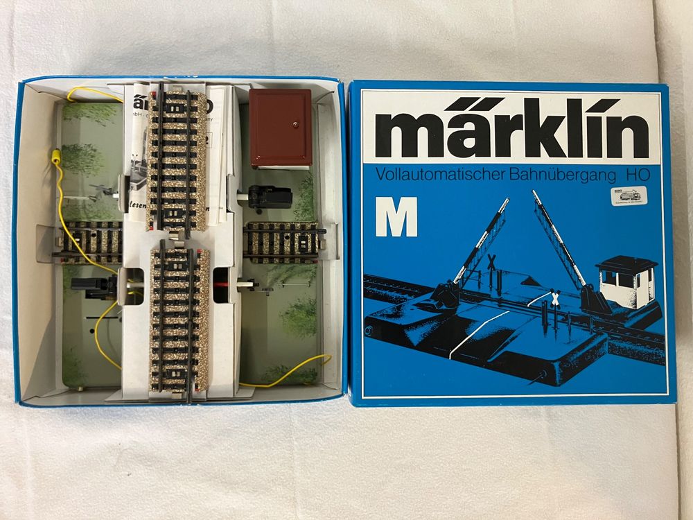 Märklin H0 Vollautomatischer Bahnübergang - 7192 mit OVP | Kaufen auf ...