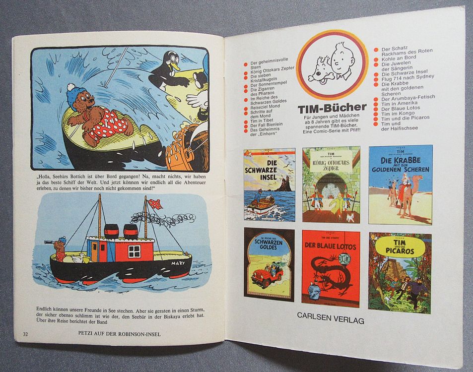 Petzi fährt zur See - Nr. 26 - Bildergeschichte (Gebraucht) in ...