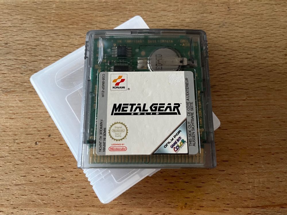 Metal Gear Solid - Game Boy Color Modul (Gebraucht) in Thalwil für CHF ...