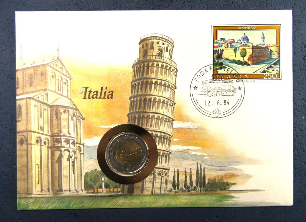 ITALIA-PISA MÜNZ-NUMIS-BRIEF MIT BESCHRIEB 1984 (Gebraucht) in Ettingen ...