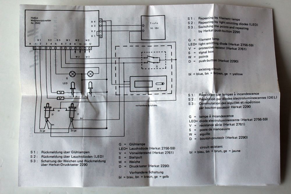 HERKAT - Weichenrückmelder (Neu und originalverpackt) in Roggwil BE für CHF 10 – mit Lieferung ...