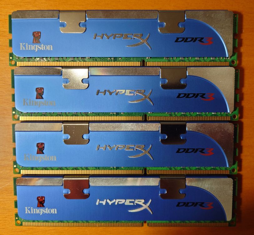 RAM Kingston HyperX DDR3-1333MHz, DIMM mit 240 Pin, 4 x 2GB | Kaufen ...