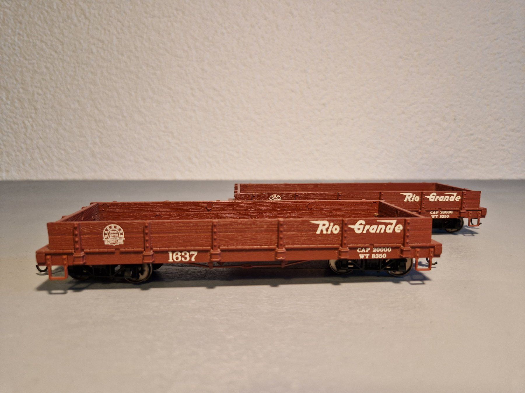 Bachmann Spectrum 0n30 / On30 2 x Flat Cars D&RGW (Gebraucht) in ...