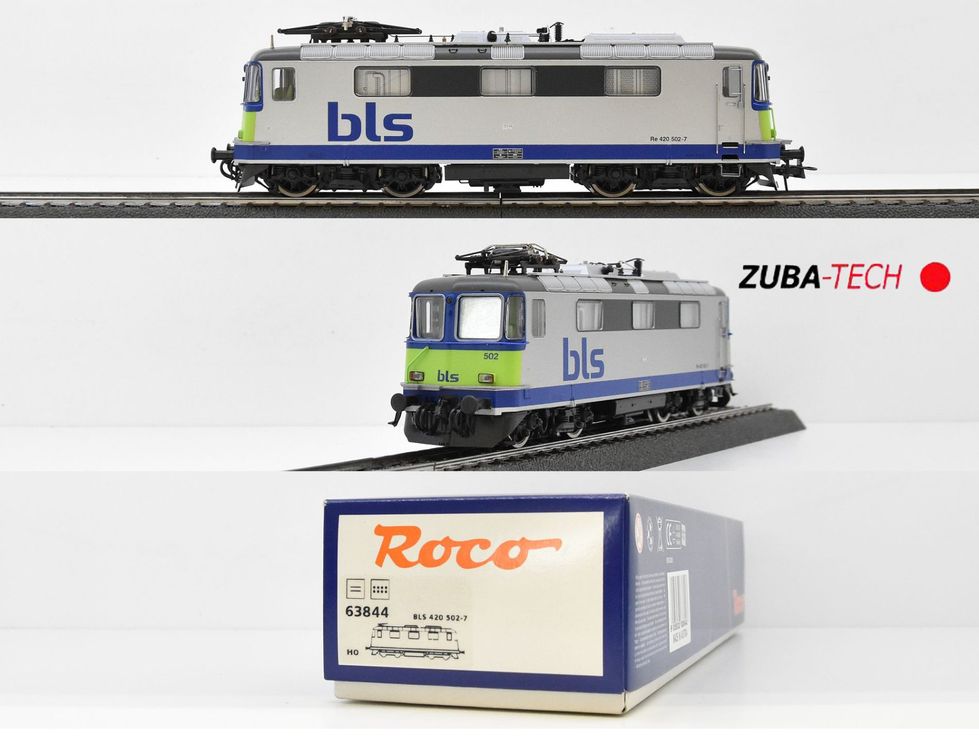 Roco 63844 E-Lok Re 420 BLS-Nina H0 GS Analog mit OVP (Gebraucht) in St ...