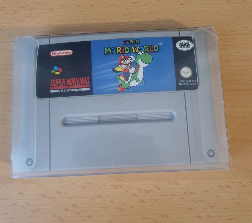 Super Mario World PAL Super Nintendo (only cartridge) (Gebraucht) in ...