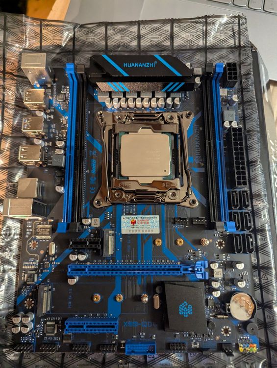 Motherboard Huananzhi X99-QD4 + Intel Xeon E5-2666v3 CPU (Gebraucht) in Brugg AG für CHF 149 ...