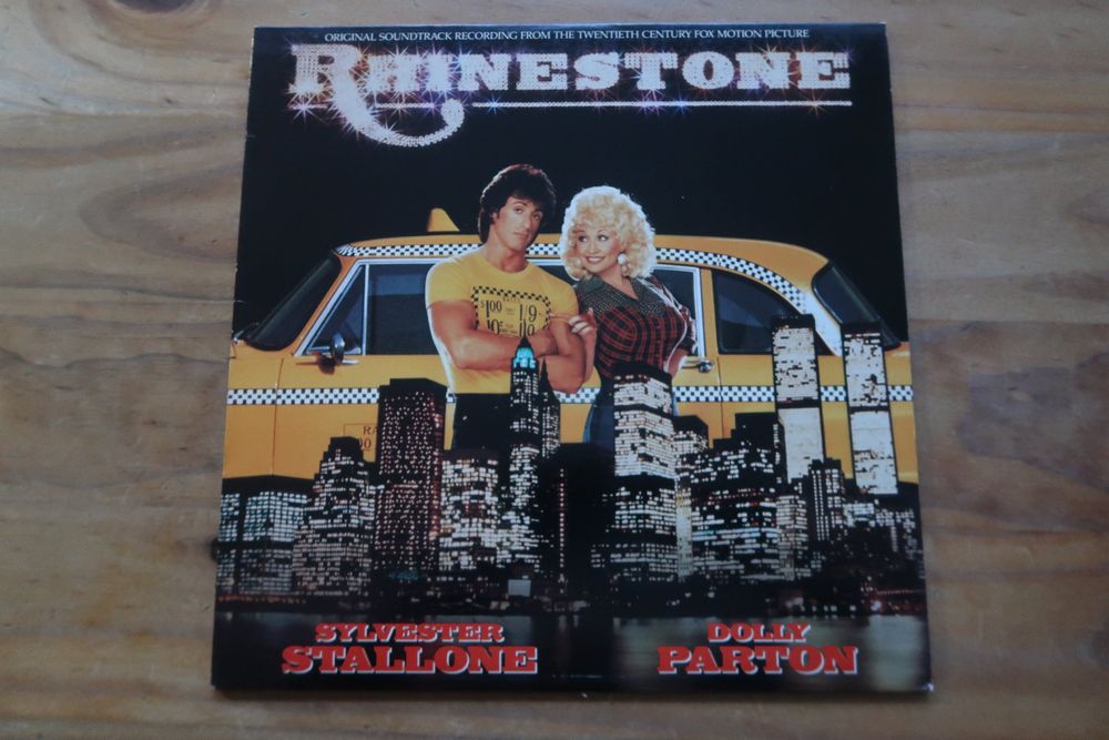 DOLLY PARTON - RHINESTONE - SYLVESTER STALLONE - VINYL LP (Gebraucht ...