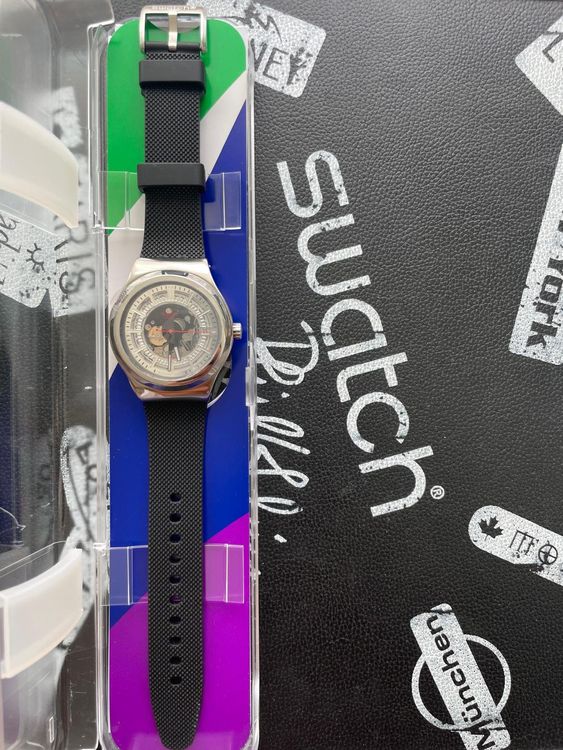 Swatch Uhr Automatic Sistem Through Again YIS431 (Neu und ...