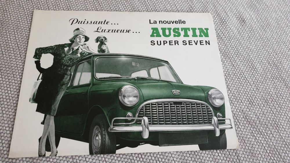 Catalogue Austin Super Seven Mini 1963(?) (Gebraucht) in Mumpf für CHF ...