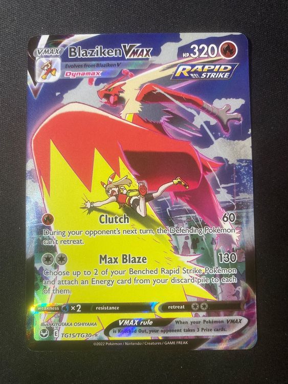 Blaziken VMAX TG15 - Silver Tempest - EN (Neu (gemäss Beschreibung)) in ...