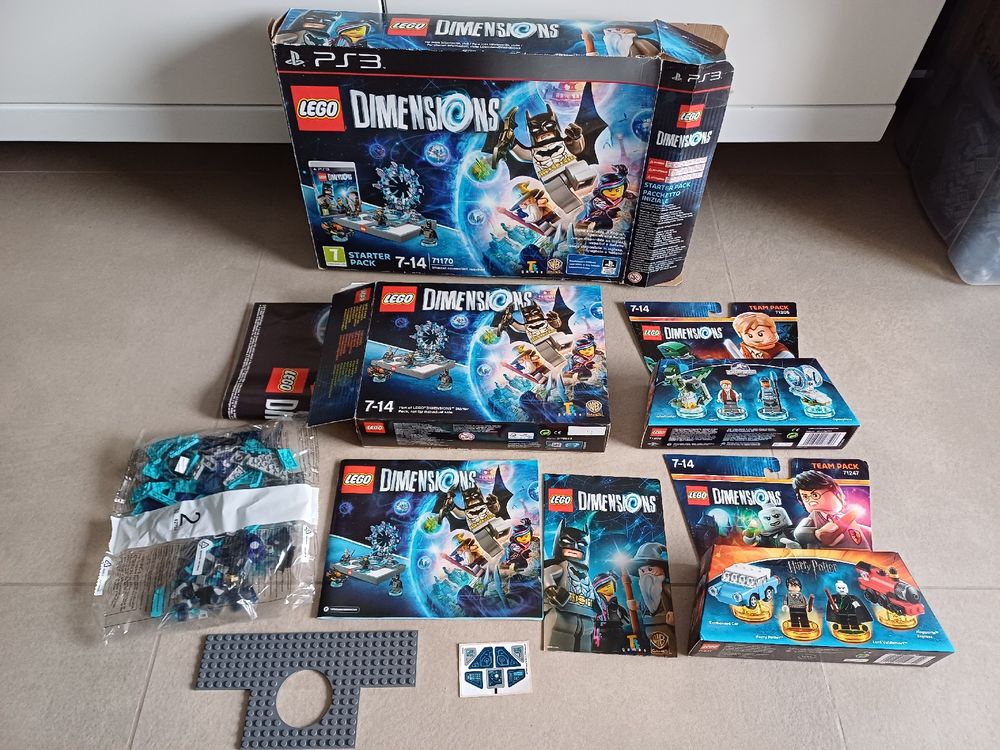 lego Dimensions PS3 Team pack 71205 e 71247 nuovi (Nuovo e nell ...