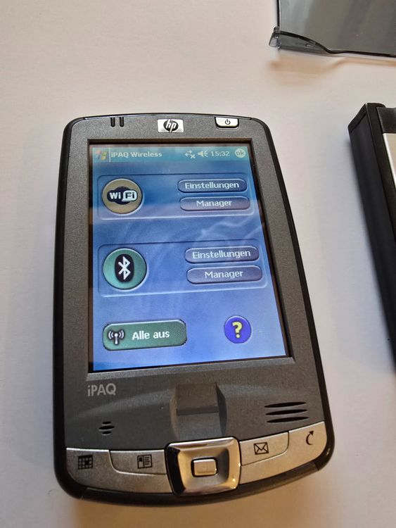 HP IPAQ2750 (2005) mit Foldable Keyboard und Craddle (Gebraucht) in ...
