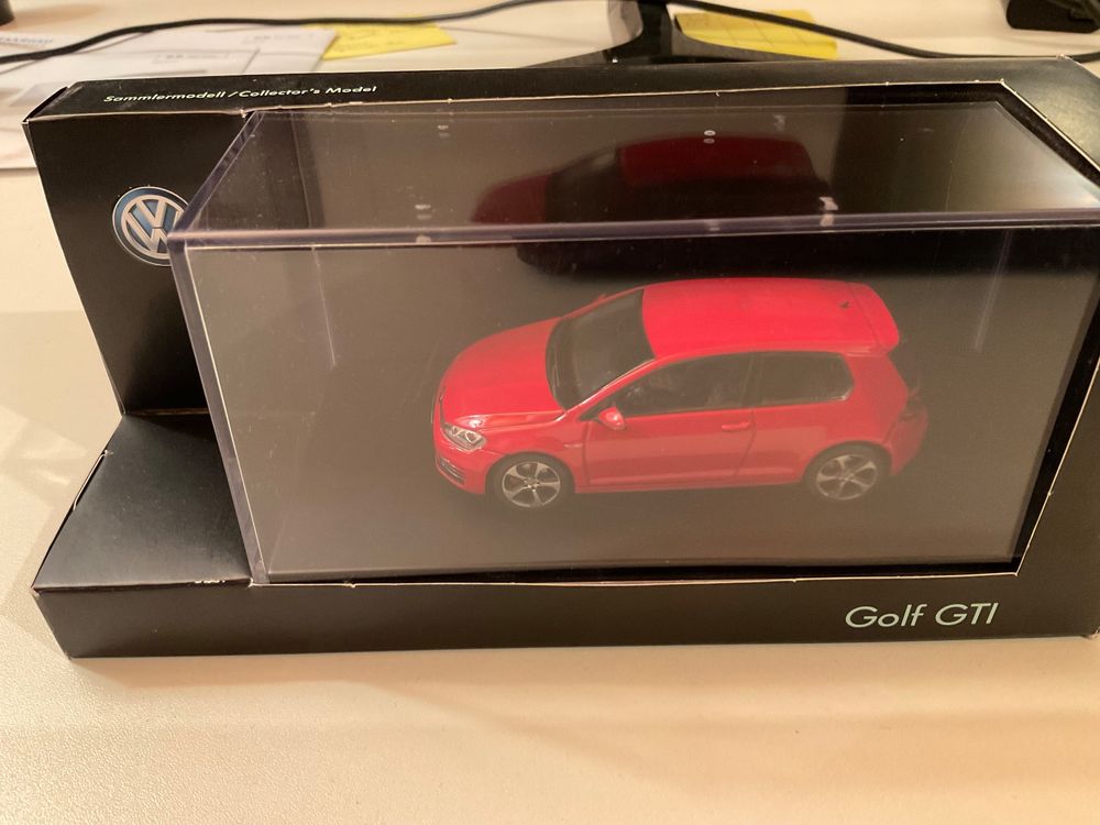 Modellauto 1:43 VW Golf 7 GTI mit OVP (Neu (gemäss Beschreibung)) in ...