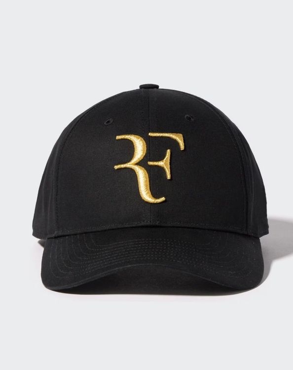 RF Cap Schwarz Gold - Roger Federer x Uniqlo | Kaufen auf Ricardo