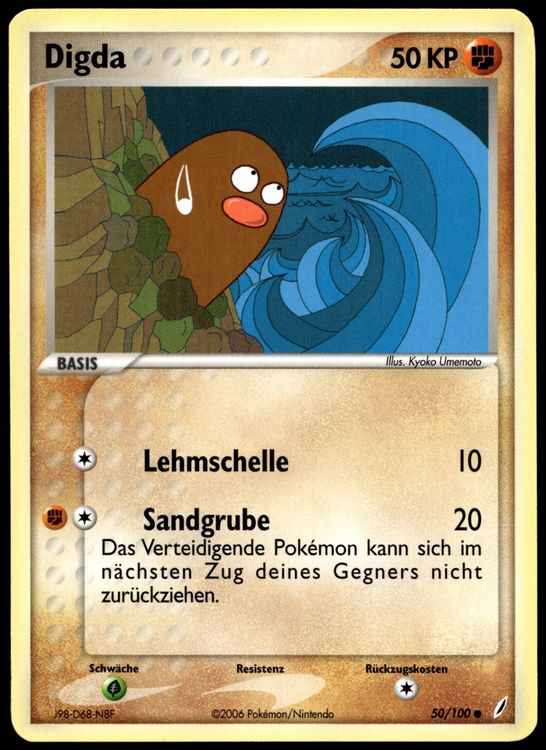 Digda 50/100 Pokémon EX Crystal Guardians | Kaufen auf Ricardo