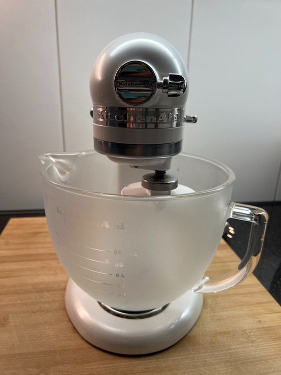 KitchenAid Artisan Spec. Ed. Frosted Pearl mit viel Zubehör | Kaufen ...