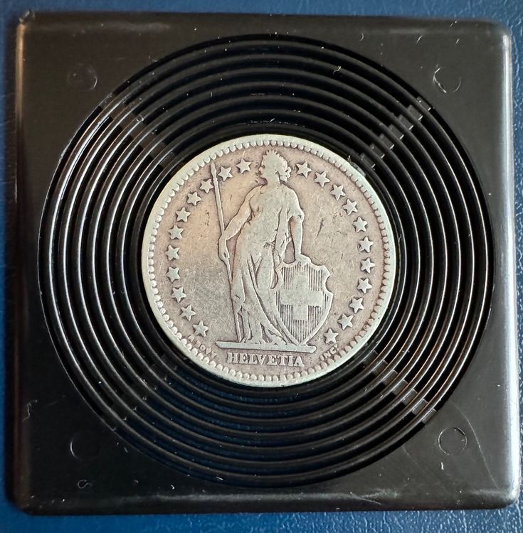 2.Franken 1901 B ss 🇨🇭 (Gebraucht) in Ebikon für CHF 75 – mit Lieferung auf Ricardo kaufen