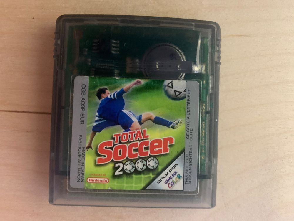 Total Soccer 2 für Gameboy Color (Gebraucht) in Gebenstorf für CHF 14 ...
