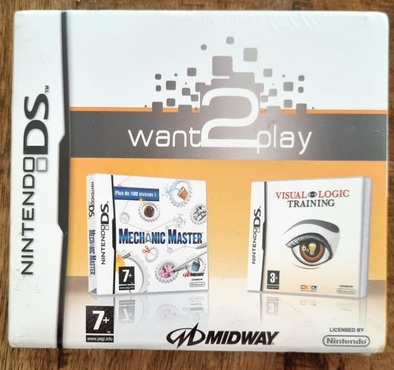 Neuf: 2 Jeux DS - Mechanic Master & Visual Logic (Neu und ...