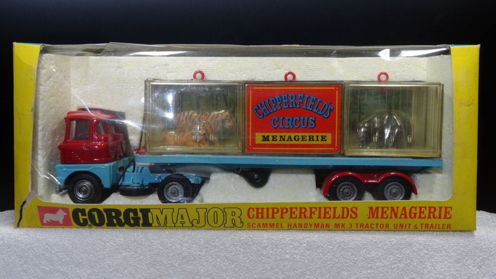 Corgi Major 1139, Chipperfields Menagerie, Circus, Vintage (Neu (gemäss ...