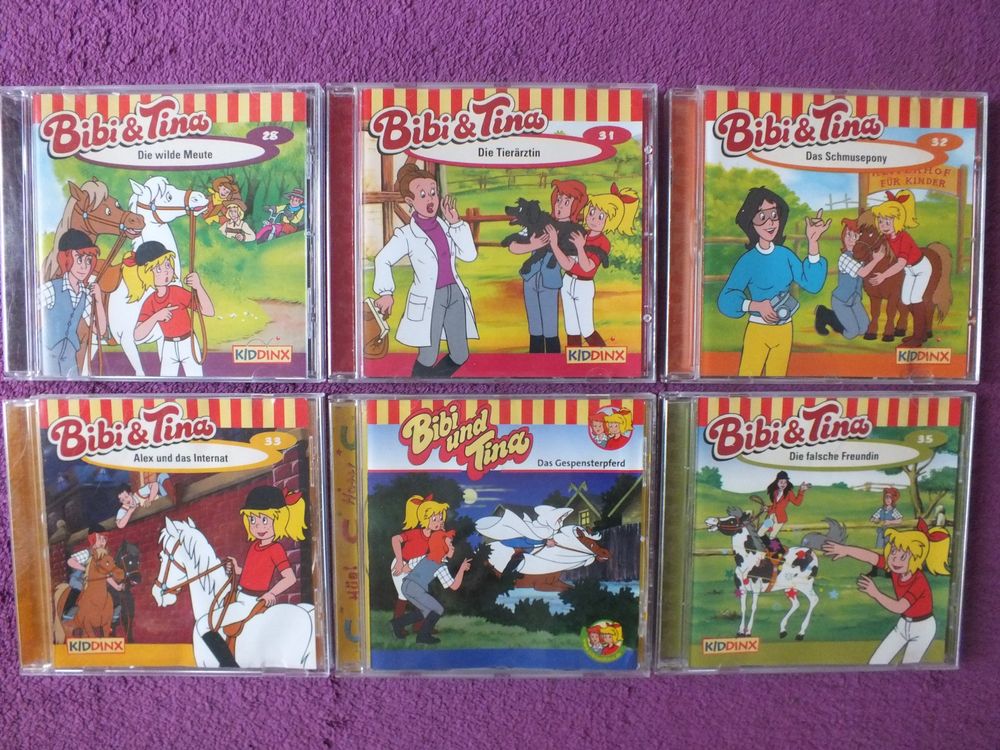 6 - Bibi & Tina - Hörspiel - CD´s (Gebraucht) in Müllheim Dorf für CHF ...