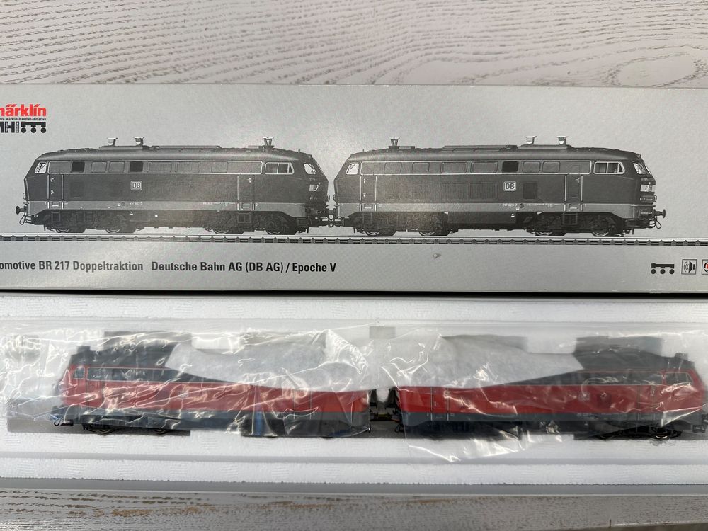 Märklin 37769 DB BR 217 Doppeltraktion mfx (Gebraucht) in Lupsingen für ...