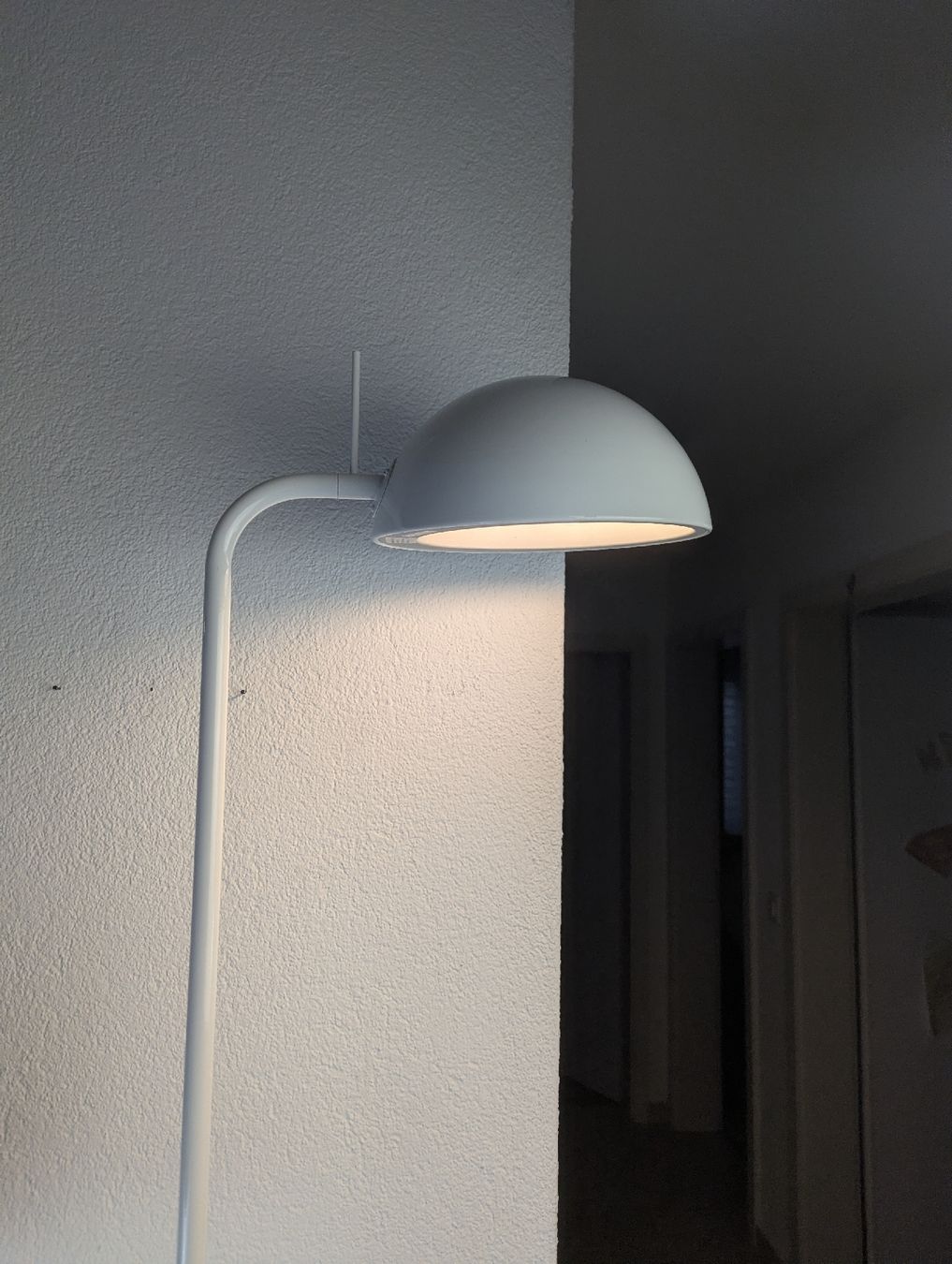 Vintage Arc Lamp double dome Mid Century Modern Style. READ (Defekt) in ...