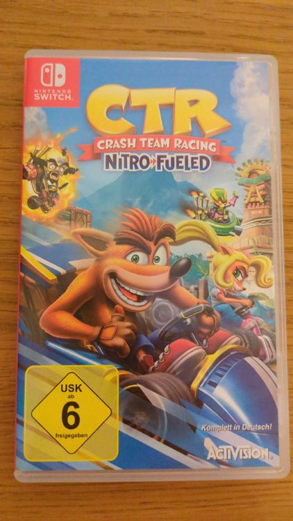 Nintendo Switch - Crash Team Racing Nitro Fueled (Gebraucht) in ...
