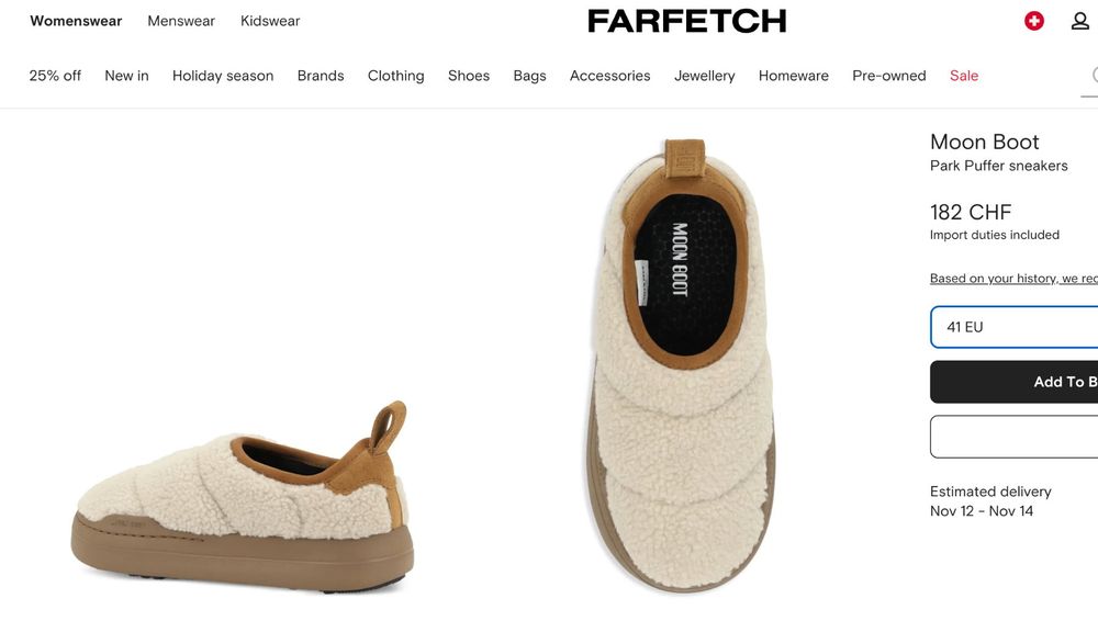 Last chance til 2 Feb-New Moon Boot Park Puffer shoes - 39 (Neu und ...