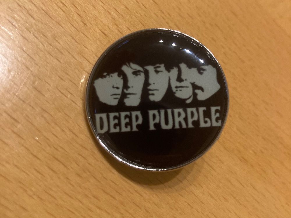 Deep Purple Pin Anstecker Punk Metal Rock Band (Neu (gemäss ...