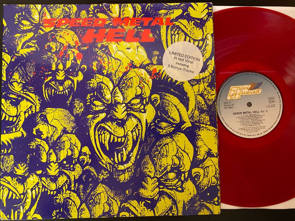 Various – Speed Metal Hell Vol. I + II [2LP DE 1987] (Gebraucht) in ...