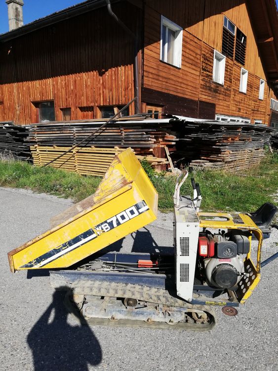 Raupen Dumper Yamaguchi WB700 (Gebraucht) in St. Antoni für CHF 2850 – nur Abholung auf Ricardo ...