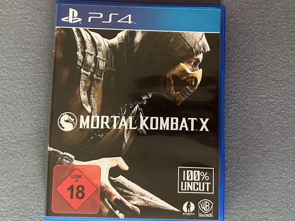 Mortal Kombat X //PS4//wie neu (Neu (gemäss Beschreibung)) in Riet ...
