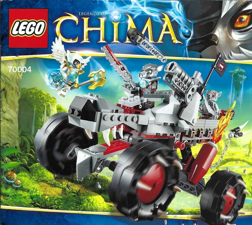 LEGO® 70004 Legends of Chima – Wakz Wolfstracker (Gebraucht) in ...