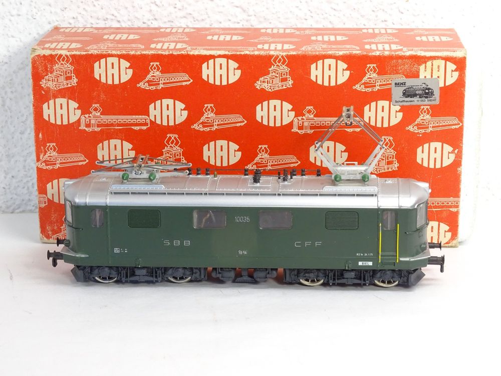 Hag 220 Re4/4, SBB, 10035, Grün, H0,WS,OVP | Kaufen auf Ricardo