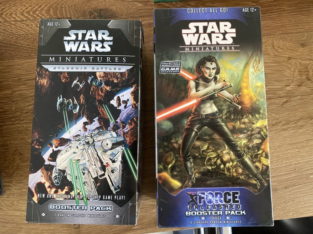 Star Wars Miniatures Booster Packs (2 Stück, Neu) (Neu und ...