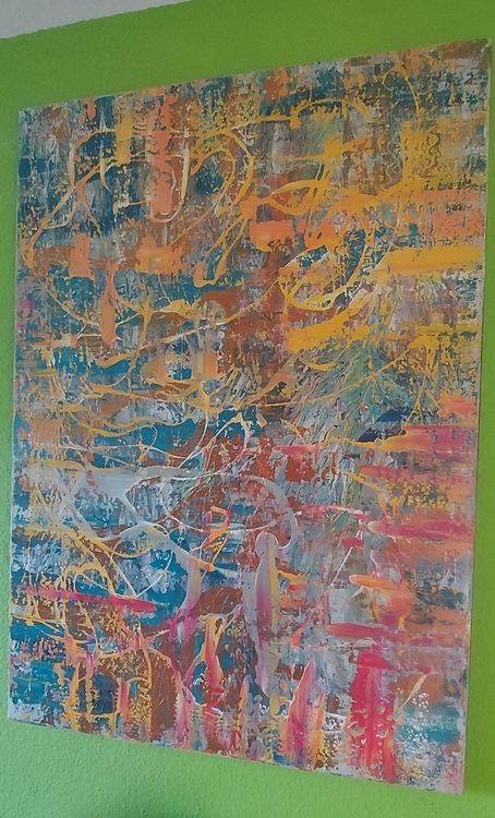 Gemälde,Kunstwerk, Unikat, von mir selbstgemalt 70×100 (Neu (gemäss Beschreibung)) in Riehen für ...